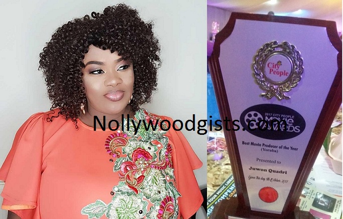 UK-based actress, Juwon Quadri bags Best Producer of the Year at City ...