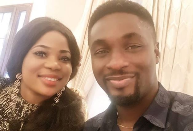 Actor, Adeniyi Johnson Flaunts Pretty Lover to Celebrate New Year