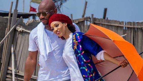 Singer, Dija Spotted with her Hubby at Beach