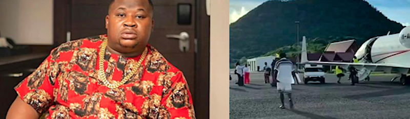 “No Competition Bro' - Cubana Chief Priest Hails Davido