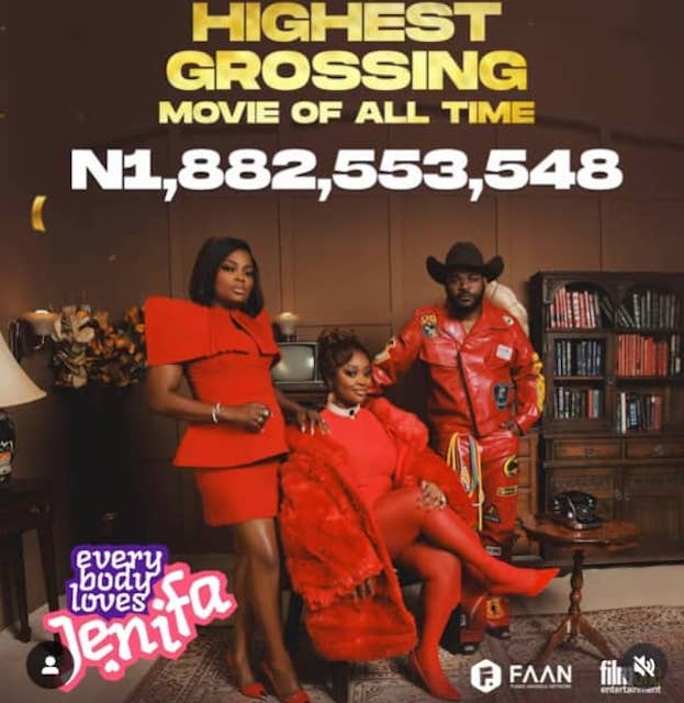 Funke Akindele's 'Everybody Loves Jenifa' Hits N1.88 Billion At The Box ...
