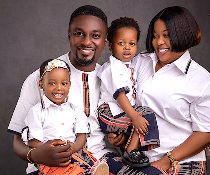 Actress Seyi Edun Celebrates Husband, Adeniyi Johnson And Twins On ...
