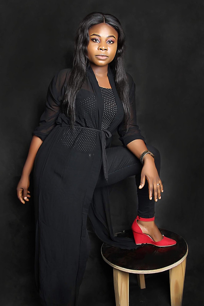 Celebrated Nigerian female Model 'Fynest' signed to 'NR' Naija Revelation