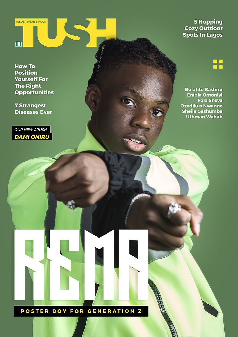 Rema Is Leading A New Generation As He Covers Tush Magazine’s Summer Issue