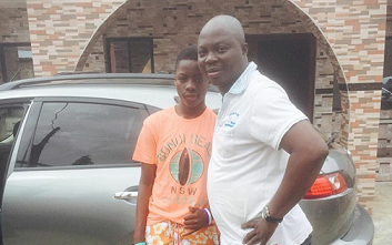 How Actor, Mr Latin Celebrated Son’s Birthday (Photos)