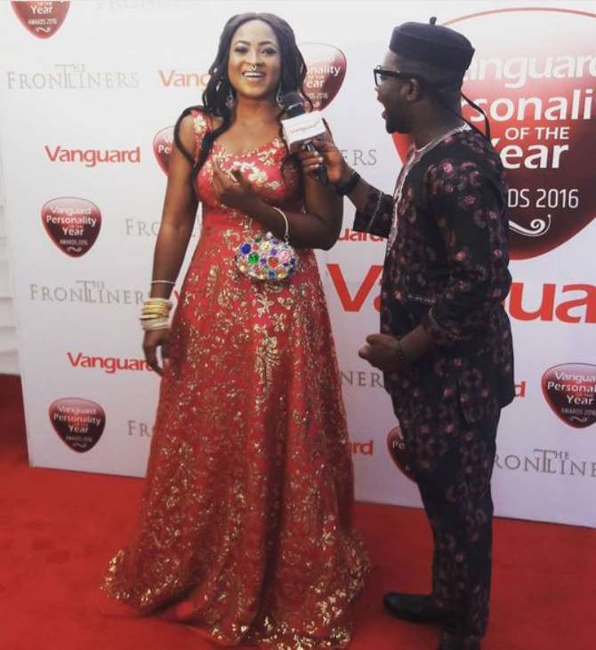 Actress, Naomi Nkechi Emmanuel Looking Cool with her Nose Ring